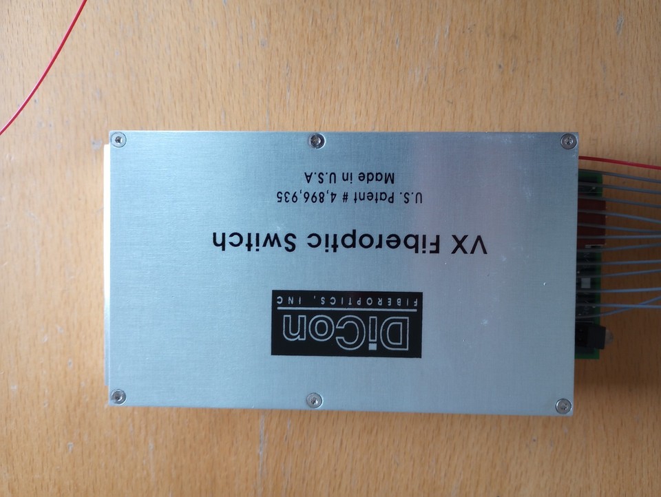 DiCon Fiberoptic Inc. 1-to-12 Fiberoptic Switch Model VX700 | eBay