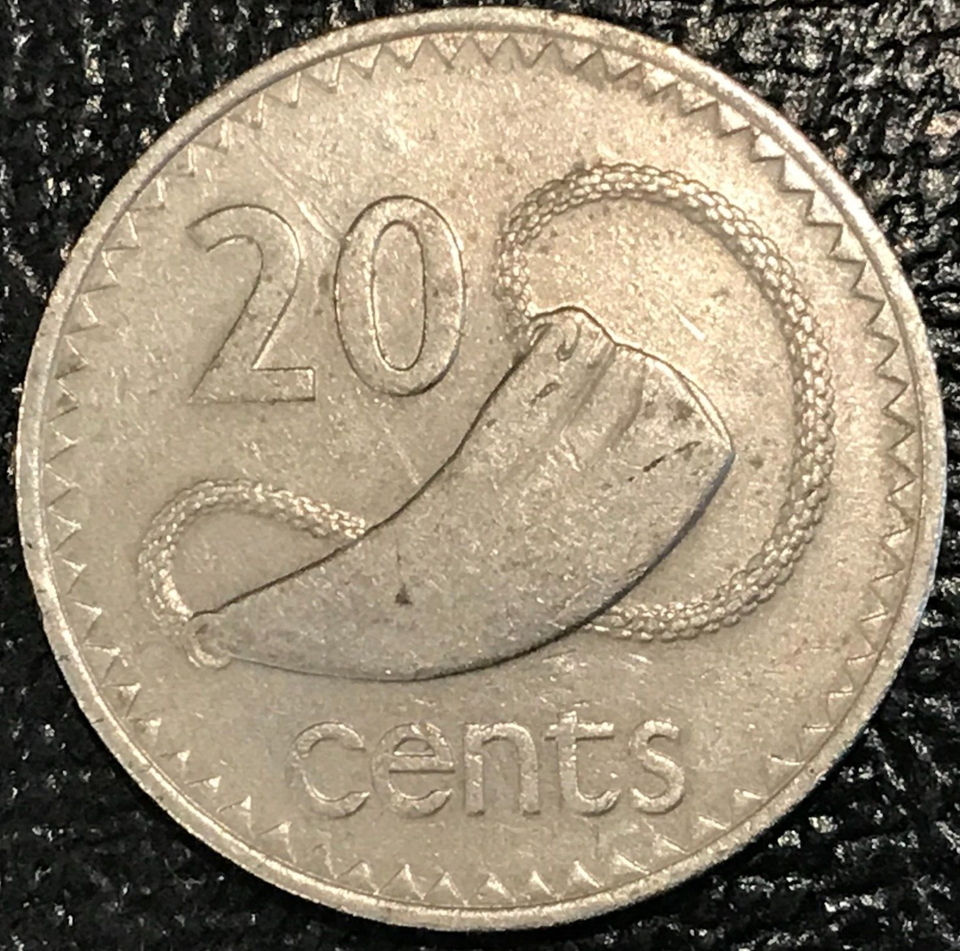 HIGHER GRADE 1980 FIJI 20 CENTS COIN-SEP806 | eBay