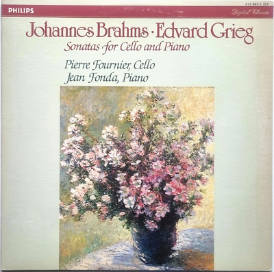 Pierre Fournier LAST RECORDING: Brahms- Sonatas For Cello & Piano ...