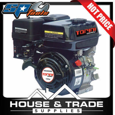 SP Tools Petrol Engine 13Hp 4 Stroke Industrial Torini Electric Start ...