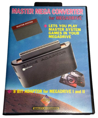 Master Mega Converter For Sega Mega Drive Adapter HES | eBay