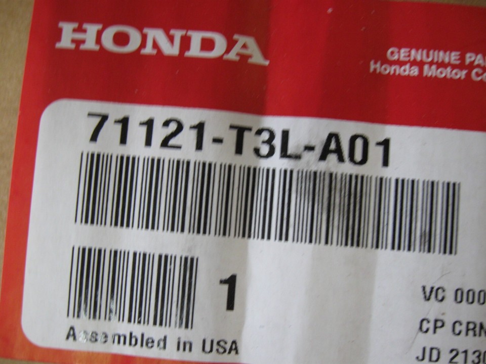 Honda 71121-T3L-A01 Front Grille Base for 13-15 Accord Coupe | eBay