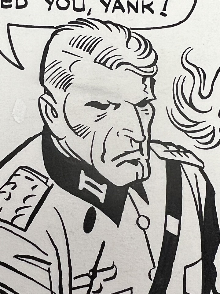 Jack Kirby LOSERS Original Comic Art Vol 151 Fighting Forces DC | eBay