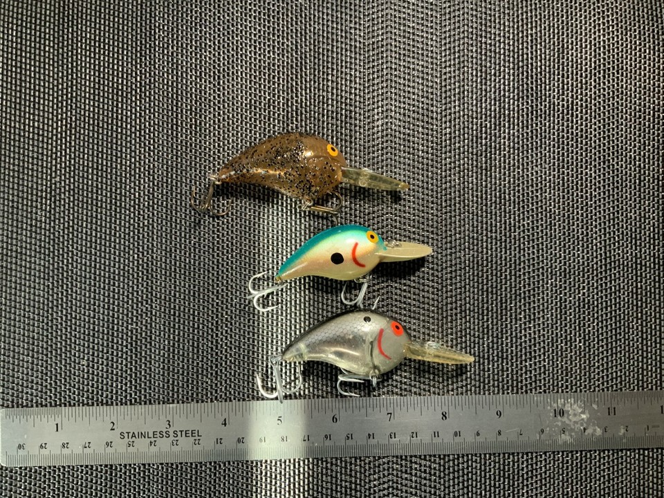 3 Bomber Model A Crank Baits Bass Fishing Lures | eBay
