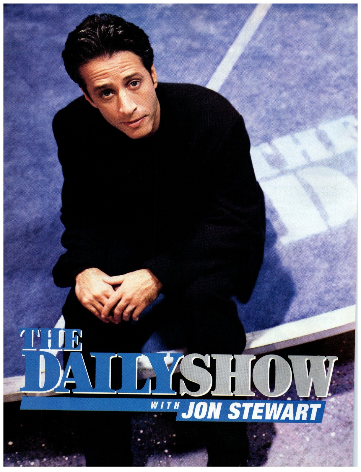 PRINT AD, 1998 The Daily Show With Jon Stewart Pinup 90's Comedy ...