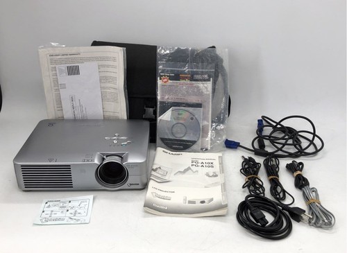 Silver Sharp Notevision Projector Model PG-A10S-SL | eBay