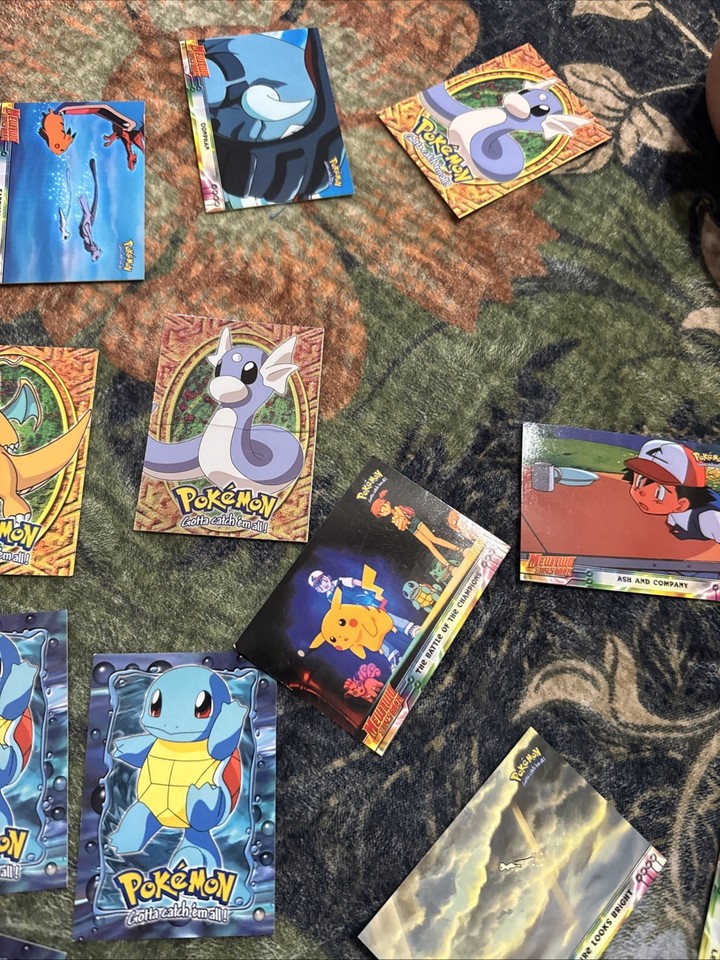 Topps Pokémon Card Lot 31 Cards | Vintage TV Animation Mixed Set | eBay