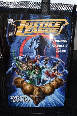 Justice League Cry for Justice DC Hardcover 2010 Prometheus Green ...