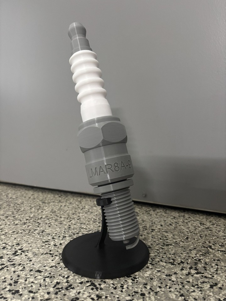 Man Cave Spark Plug Display Art Gift | eBay