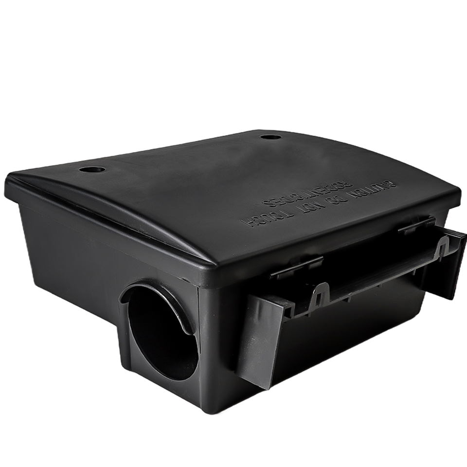 1~6x Pest Defence Rat Bait Station Lockable Durable Plastic Keeps Bait ...