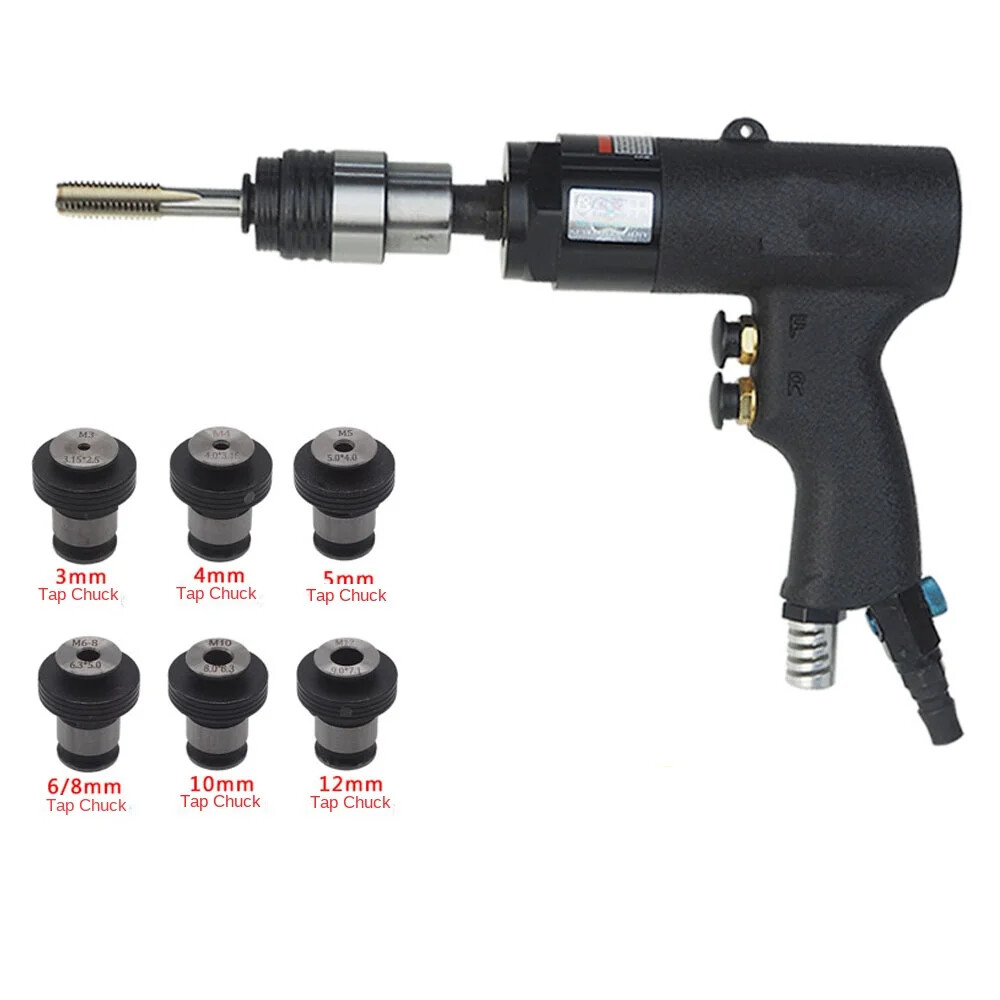 M3-M12 Gun Type Power Pneumatic Tapping Machine Air Drill & Tapping ...