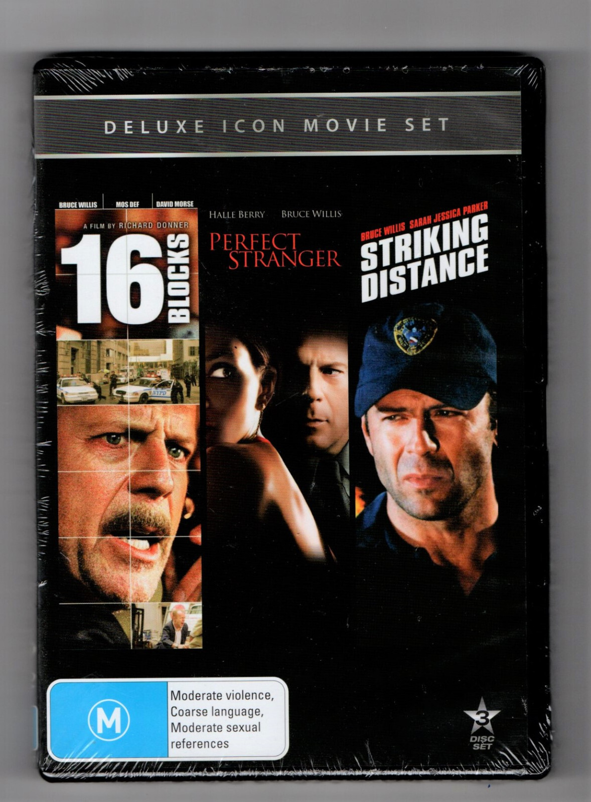 Bruce Willis - Triple Play, 16 Blocks - Perfect Stranger - Striking ...