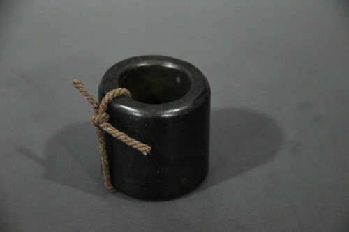 Chinese Red mountain culture collection meteorite carving Fingerstall ...
