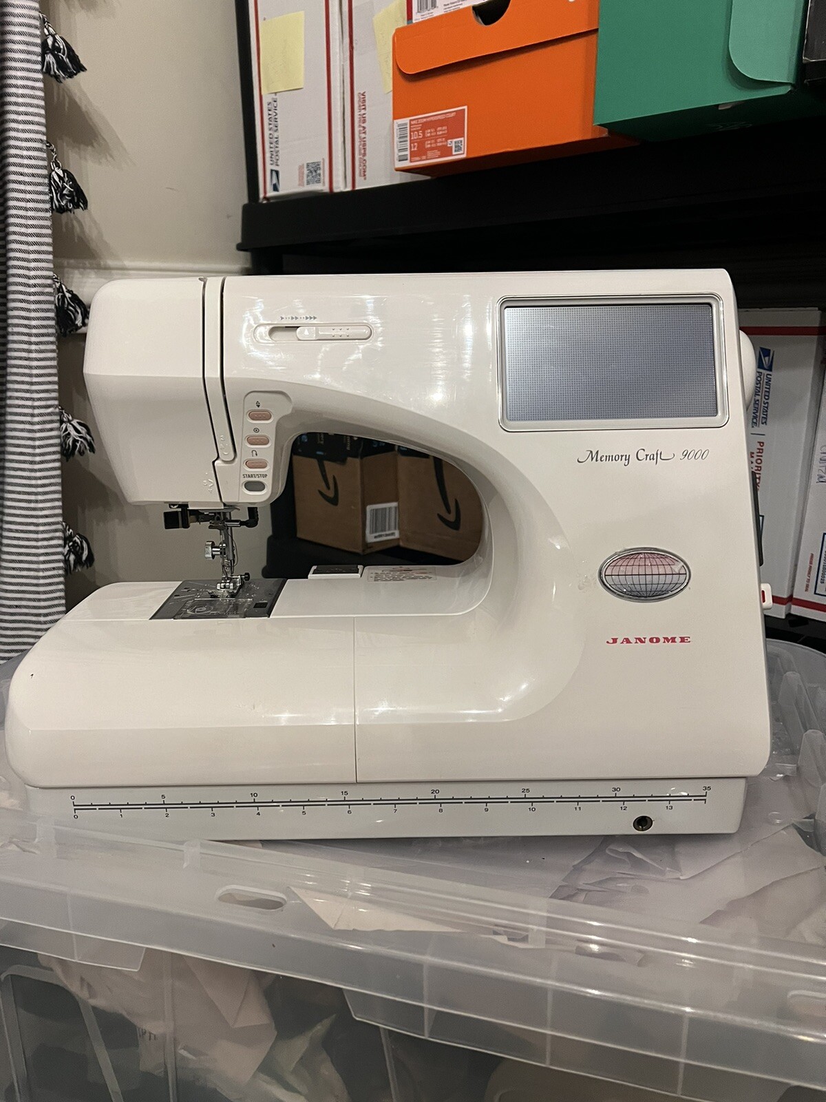 Janome Memory Craft 9000 Computerized Sewing Machine for sale online | eBay