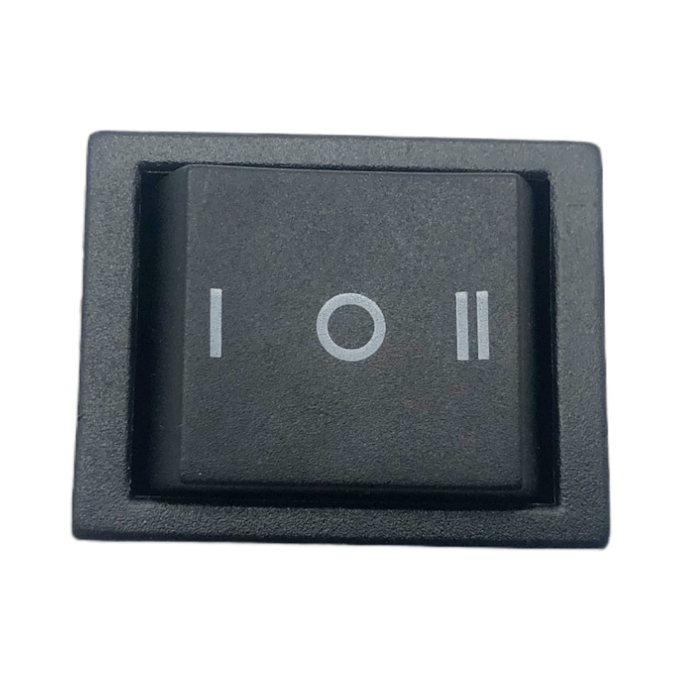 Rocker Switch Black bilateral Reset 16A/250V 10T85 6Pin R Series Light ...
