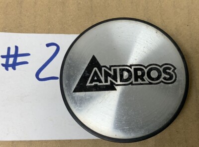 1 Single Used Andros Custom Wheels Machined Snap In Center Cap | eBay