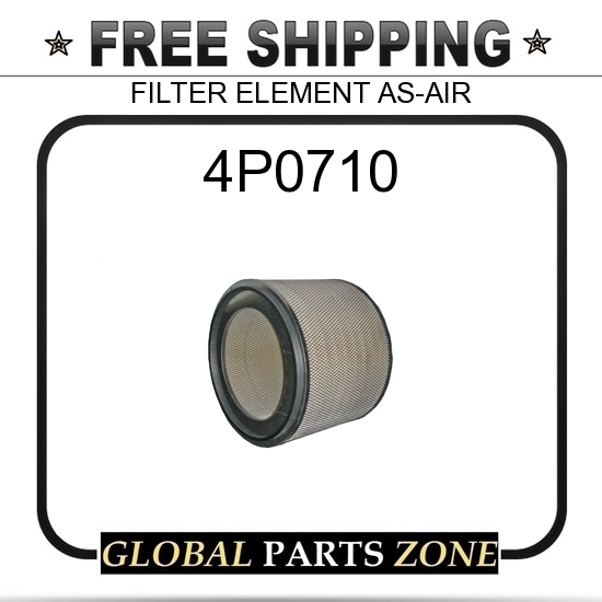 CAT Caterpillar 4P-0710 Engine Air Filter Original Equipment for sale ...