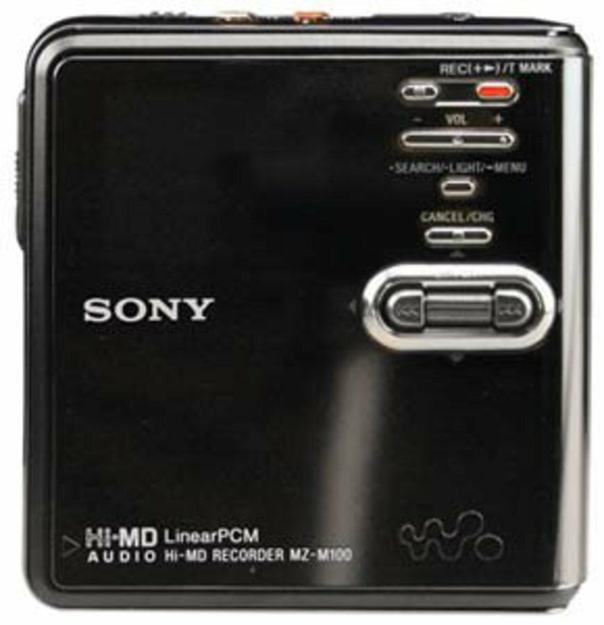 Sony MZ-M100 Hi-MD Portable MiniDisk Recorder (MZ-M100BU/N1) | eBay