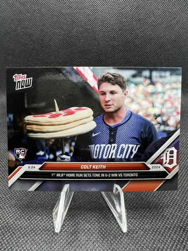 2024 Topps NOW Colt Keith 1st Home Run Rookie Detroit Tigers #228 | eBay