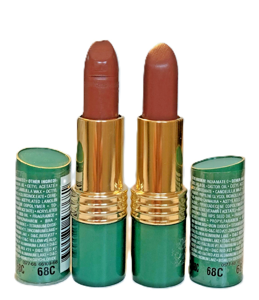 (LOT OF 2) Revlon Moon Drops Creme Lipstick #68 ROSE BERRY, Flawed as ...