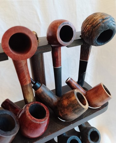 Job Lot Estate Collection of Briar Smoking Pipes & Bowls for Parts ...