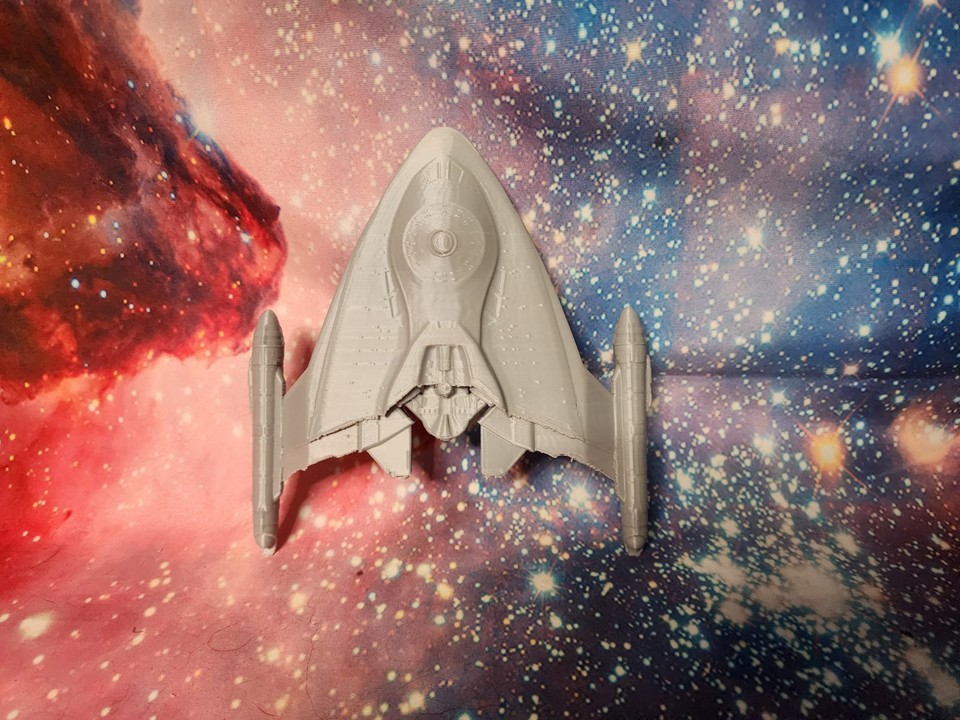 The Galactic Starport Federation Ganges Class PLA Model | eBay