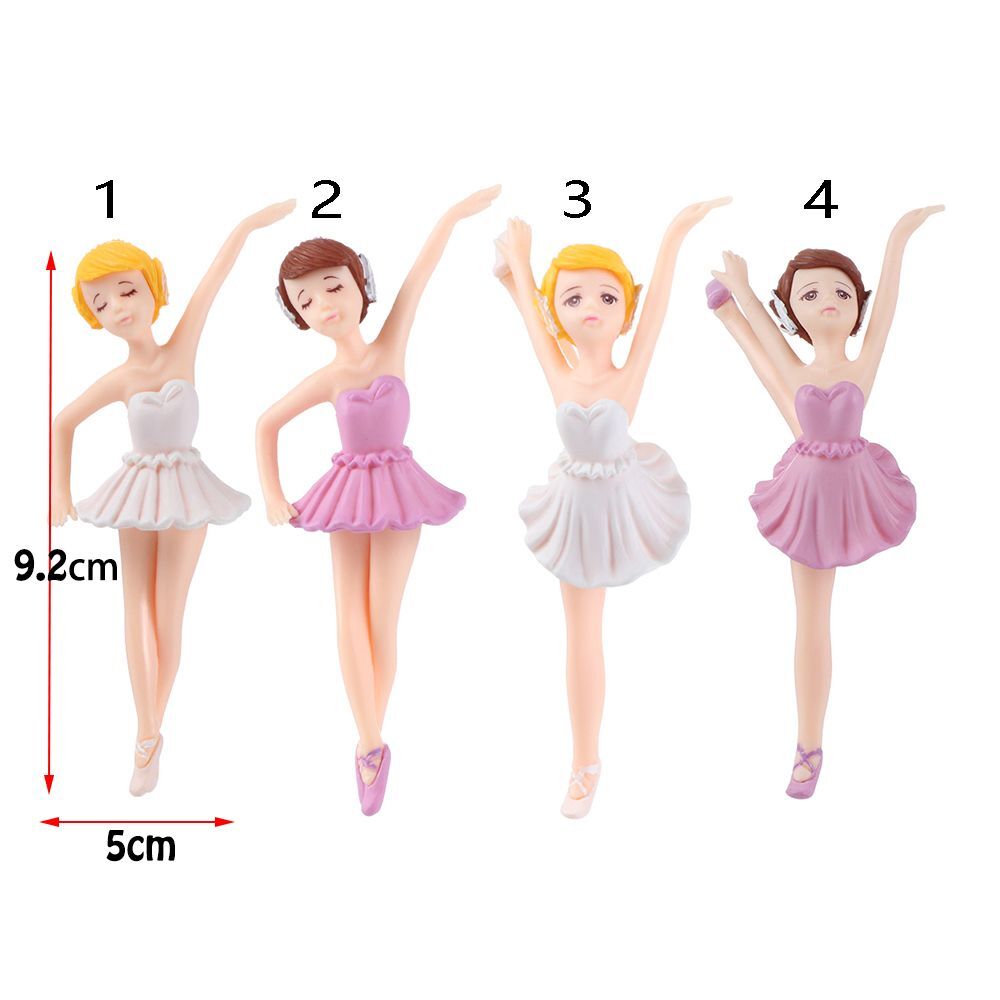 Miniature Ballerina Girls Dancing Girl Girls Figurines Micro Landscape ...