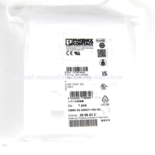 NEW Phoenix Contact CBMC E4 24DC/1-10A NO 2906032 module | eBay