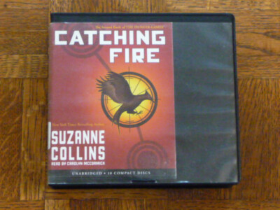 Suzanne Collins: "Catching Fire" 10 CD Audio Book [hunger games M | eBay