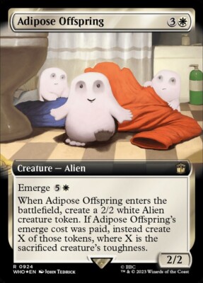 Adipose Offspring: MtG Magic Commander Doctor Who EXTENDED ART SURGE ...