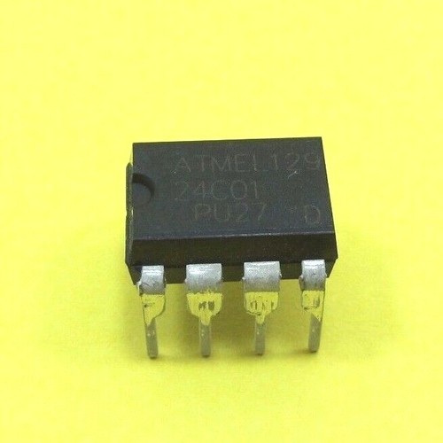 IC Integrated Circuit Memory 24C01 ATMEL 2-Wire Serial EEPROM 1K (128 x ...