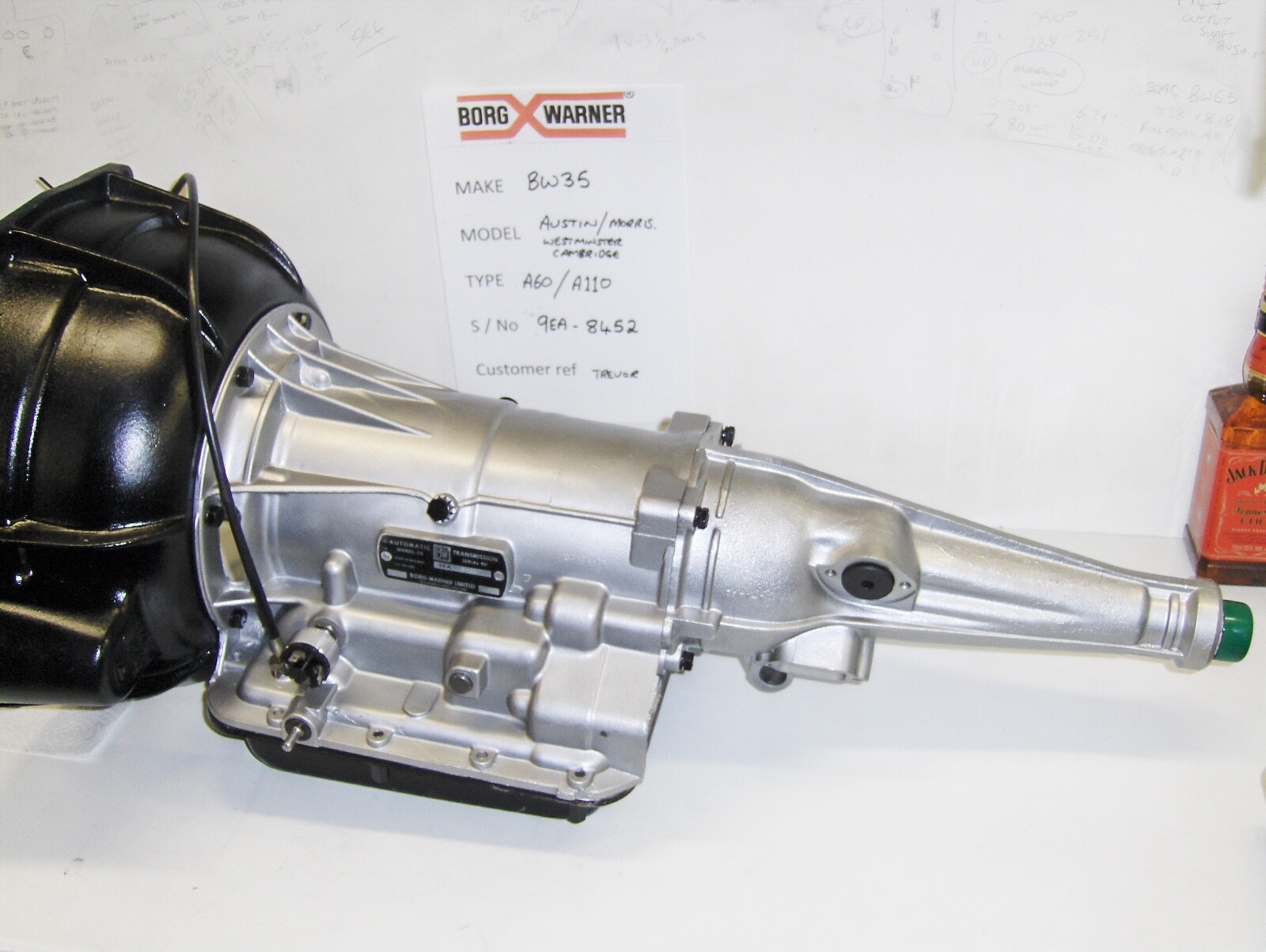 AUSTIN WESTMINSTER / CAMBRIDGE GEARBOX BW35 BORG WARNER AUTOMATIC ...