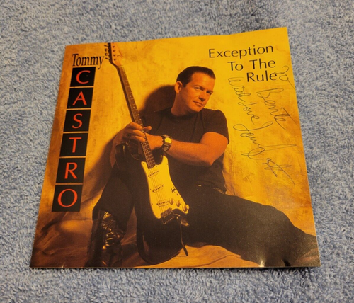 *Signed* Tommy Castro Exception To The Rule CD 19148502925| eBay