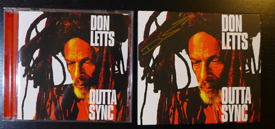 DON LETTS /CLASH- AUTOGRAPHED "OUTTA SYNC" SIGNED CD SLIP SLEEVE AND NEW CD 2023 | eBay