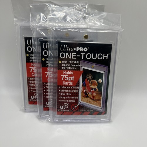 Ultra Pro One-Touch Magnetic Card Holder 75pt Point UV Protection - Lot ...