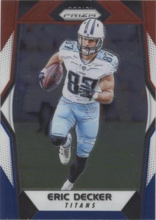 2017 Panini Prizm - Eric Decker #112 Red White & Blue Prizm for sale ...
