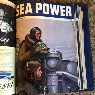 WW II SEA POWER December 1944 Magazine of the Navy League of the United ...