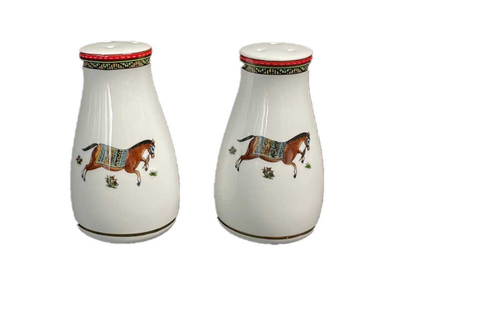 Imperial 58 pc Rare Luxury Greek Horse Cheval Banquet Dinner Set ...