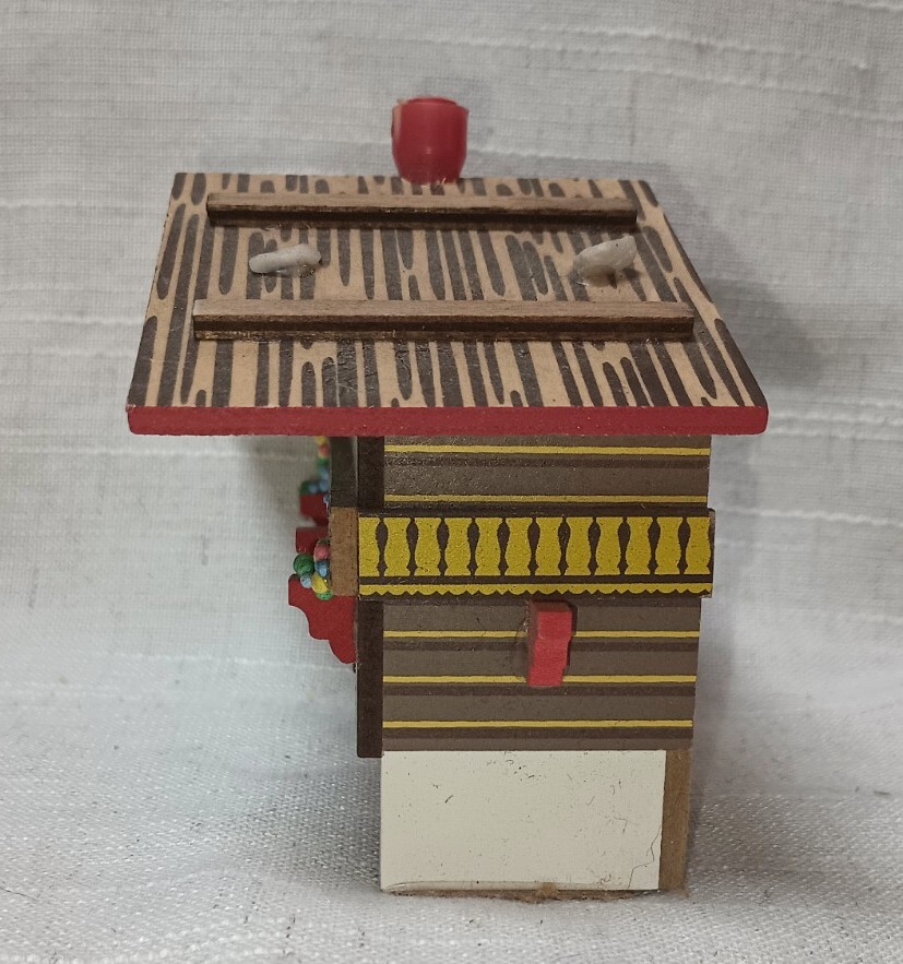VTG Small 5" German Cottage House Man & Woman Weather House Barometer ...