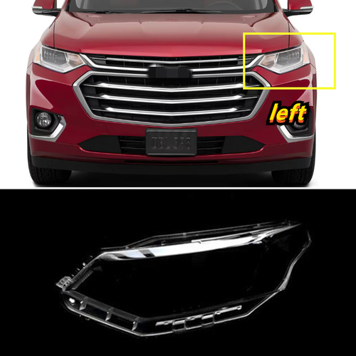 For Chevrolet Traverse 18-2021 Headlight Glass Lens Housing Cover ...