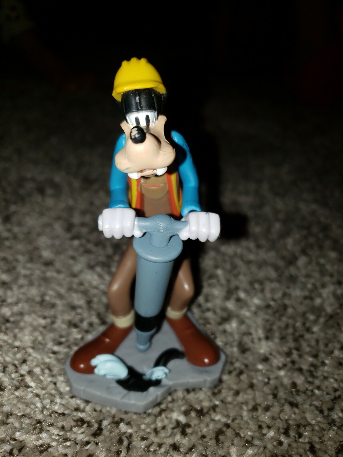 4.5" Goofy Jack Hammer Construction PVC Figure Disney (8) | eBay