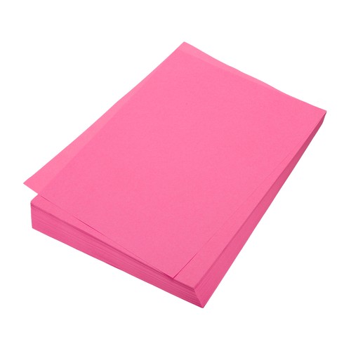 100 Sheet Origami Paper Fluorescent Peach 11.7 x 8.3 Inch Square Sheet ...
