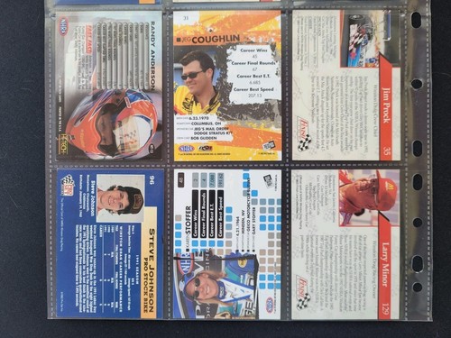 1990s/2000s NHRA Signed Cards, Lot of 18 | eBay