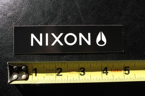 NIXON Logo Watches Vintage Surfing Decal STICKER | eBay