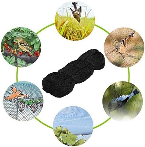 Heavy Duty Netting for Bird Poultry Aviary Game Pens 25' X 50' Net ...