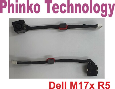 DC Power Jack Cable for Dell Alienware M17 R5 M17X R5 17 R1 P18E | eBay ...