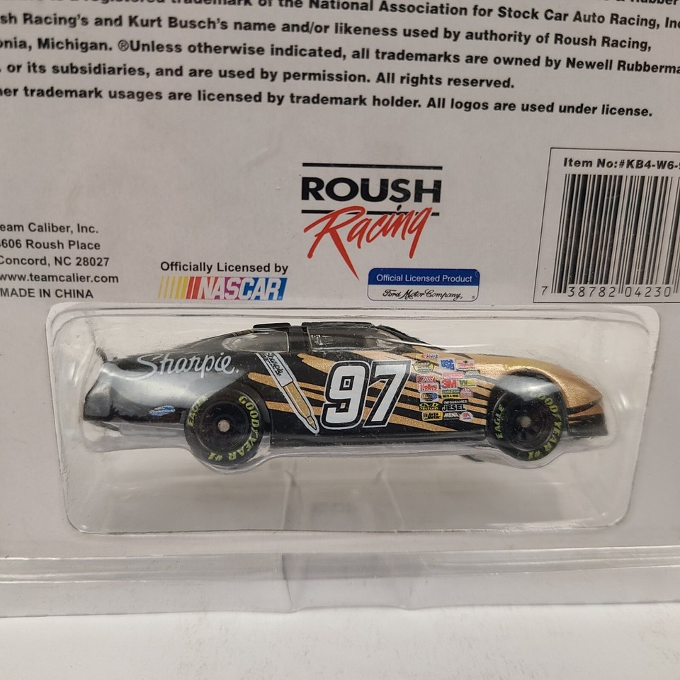 Kurt Busch Team Caliber Diecast Car 1:64 Scale Sharpie Racing NASCAR ...