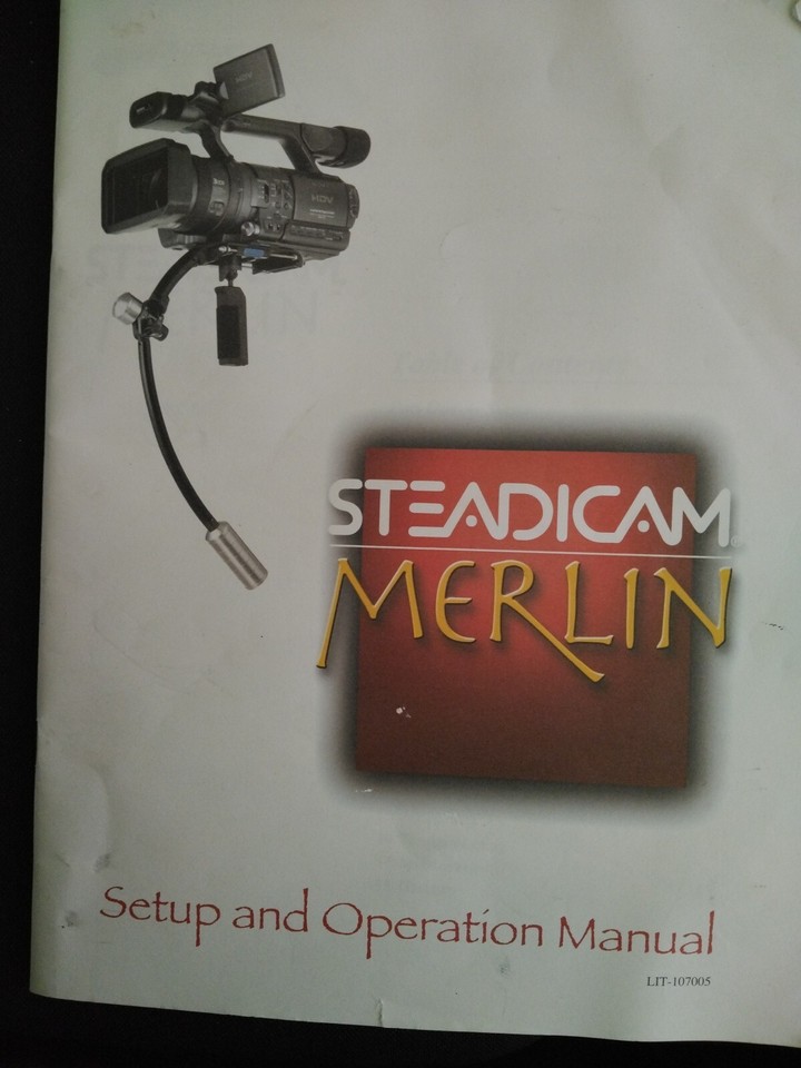 Steadicam Merlin Camera Stabilizer System - with Original Case - by ...