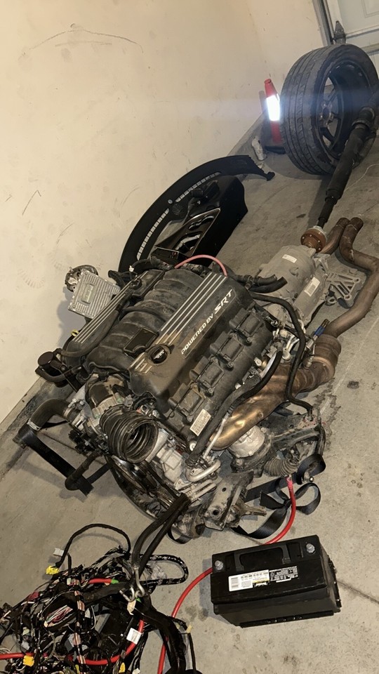 6.4 SRT Scat Pack hemi engine and transmission | eBay