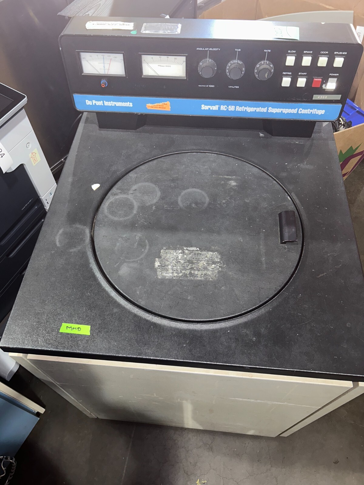 DuPont Sorvall Instruments RC-5B SuperSpeed Refrigerated Floor ...